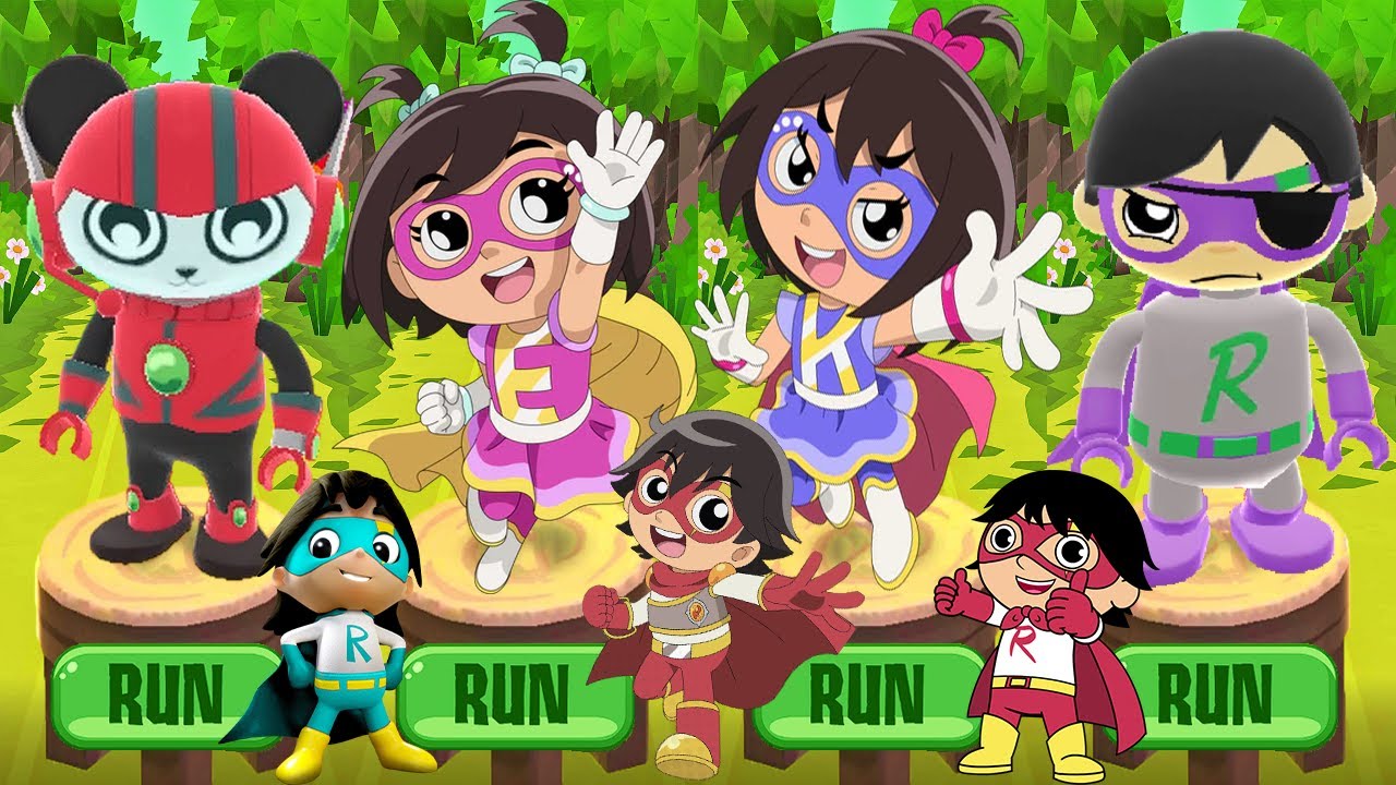 Tag with Ryan's World the Movie - Hero Sisters Emma & Kate vs Dark ...