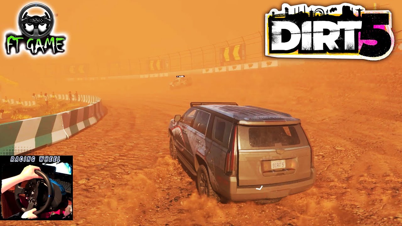 DIRT 5 Cadillac Escalade Prerunner | Career Gameplay P14 | Thrustmaster ...