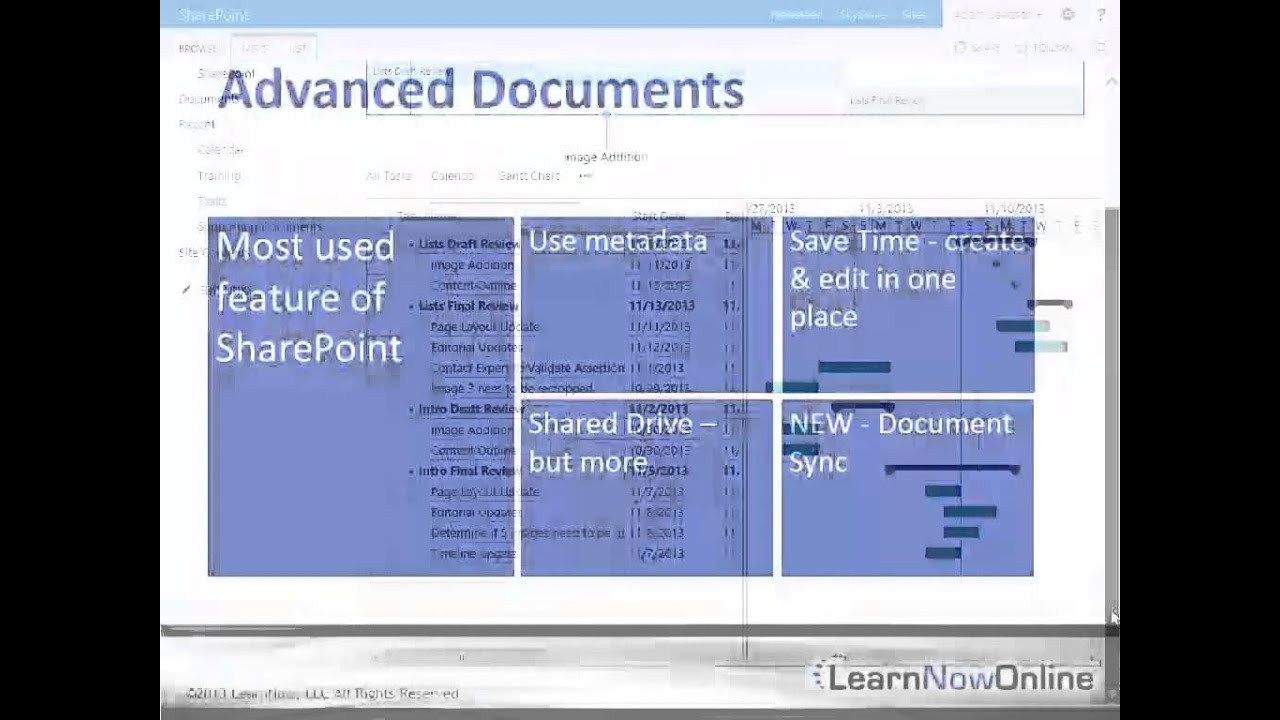 Trailer for SharePoint 2013 Power User: Metadata and Libraries - YouTube