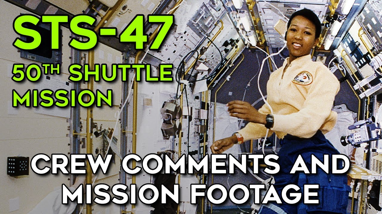 STS-47 - 50th Shuttle Mission (1992) Historical Footage and Crew Comments - AI upscale, HD ...