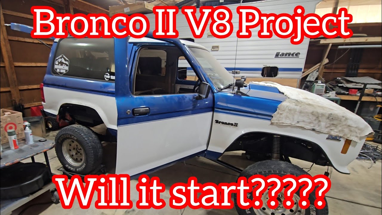 WILL IT START???? Ford Bronco II Rock Crawler Project is ALMOST DONE ...