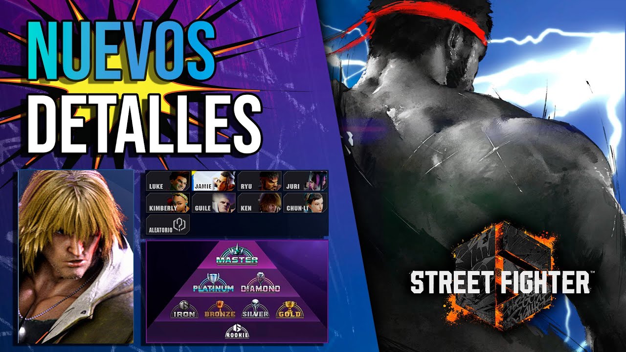¡TODO LO QUE DESCUBRIMOS EN LA BETA DE STREET FIGHTER 6! MENÚ, OPCIONES ...