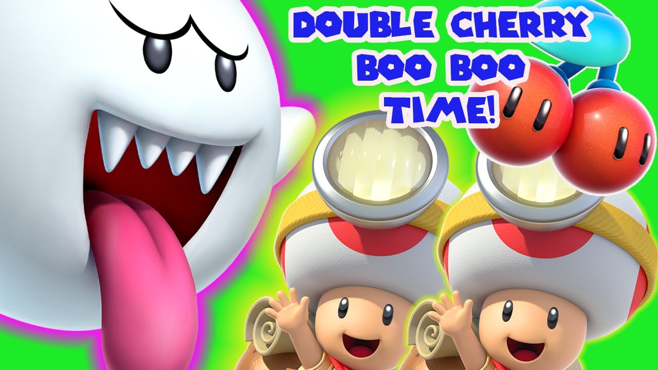 CAPTAIN TOAD : TREASURE TRACKER | BOO SPOTTING AT DARKLY COVE | TWO BOO ...