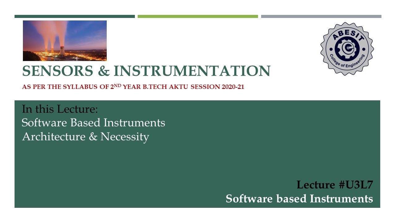 U3L7 Software based Instruments - YouTube