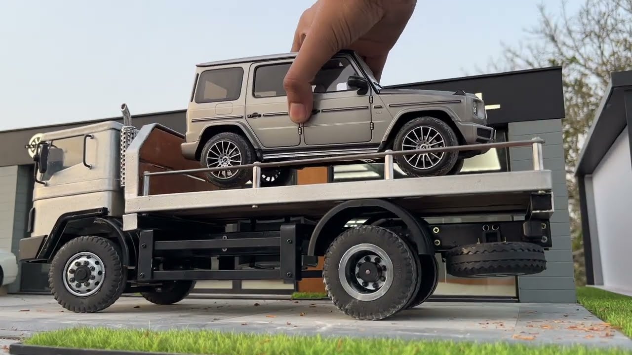 Hand Made Mini Trucks | Car Transporters | Scale Model Trucks - YouTube