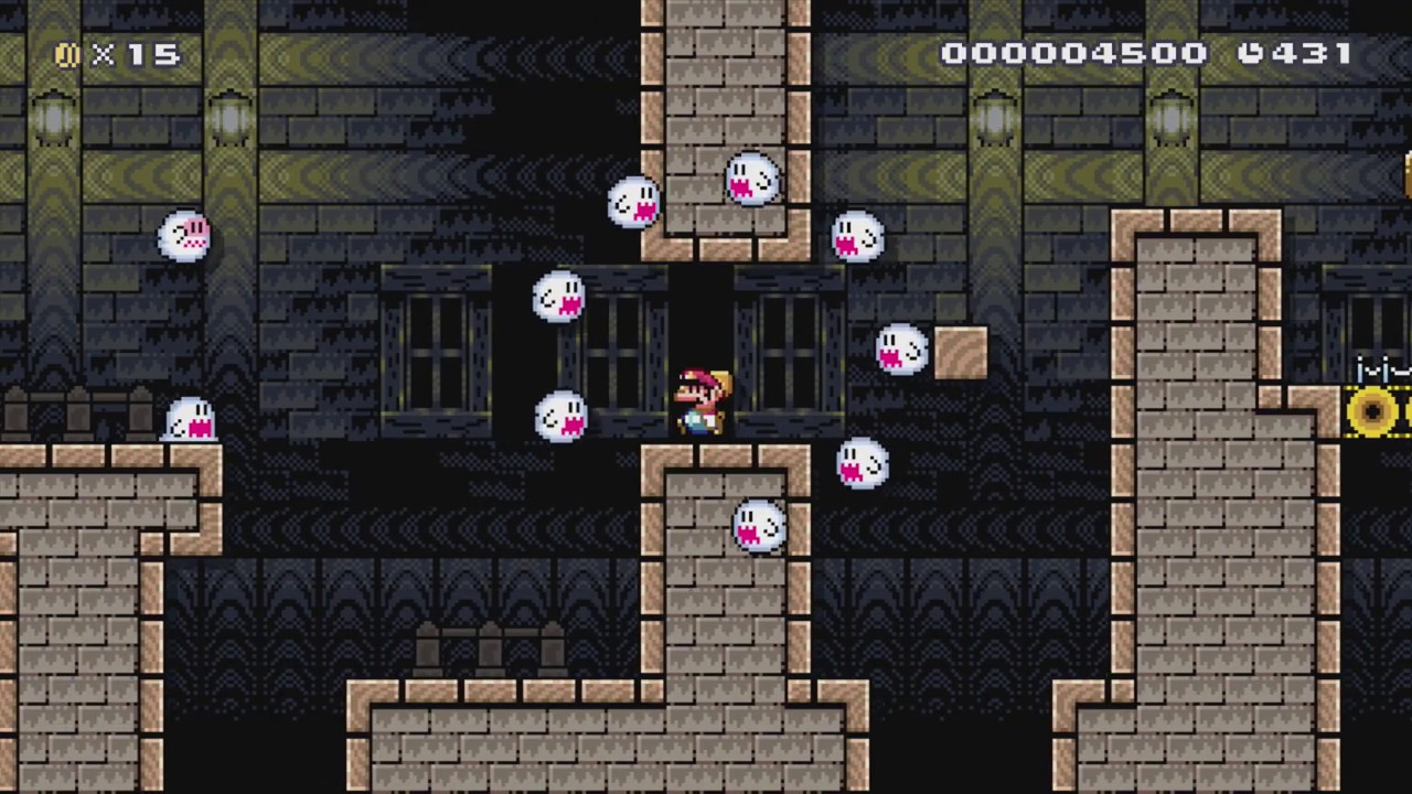 Super Mario Maker - Boo's Key - YouTube