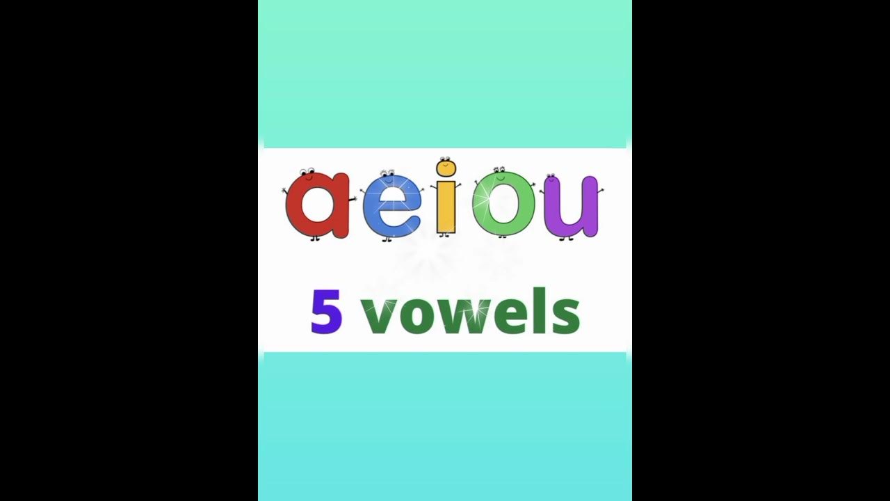 💁Vowels -aeiou । vowels and consonants 👈 #vowels #consonants 🎁#short # ...