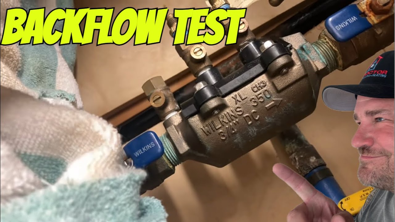 Residential Backflow Test – Step-by-Step with Wilkins 350XL & Watts TK ...