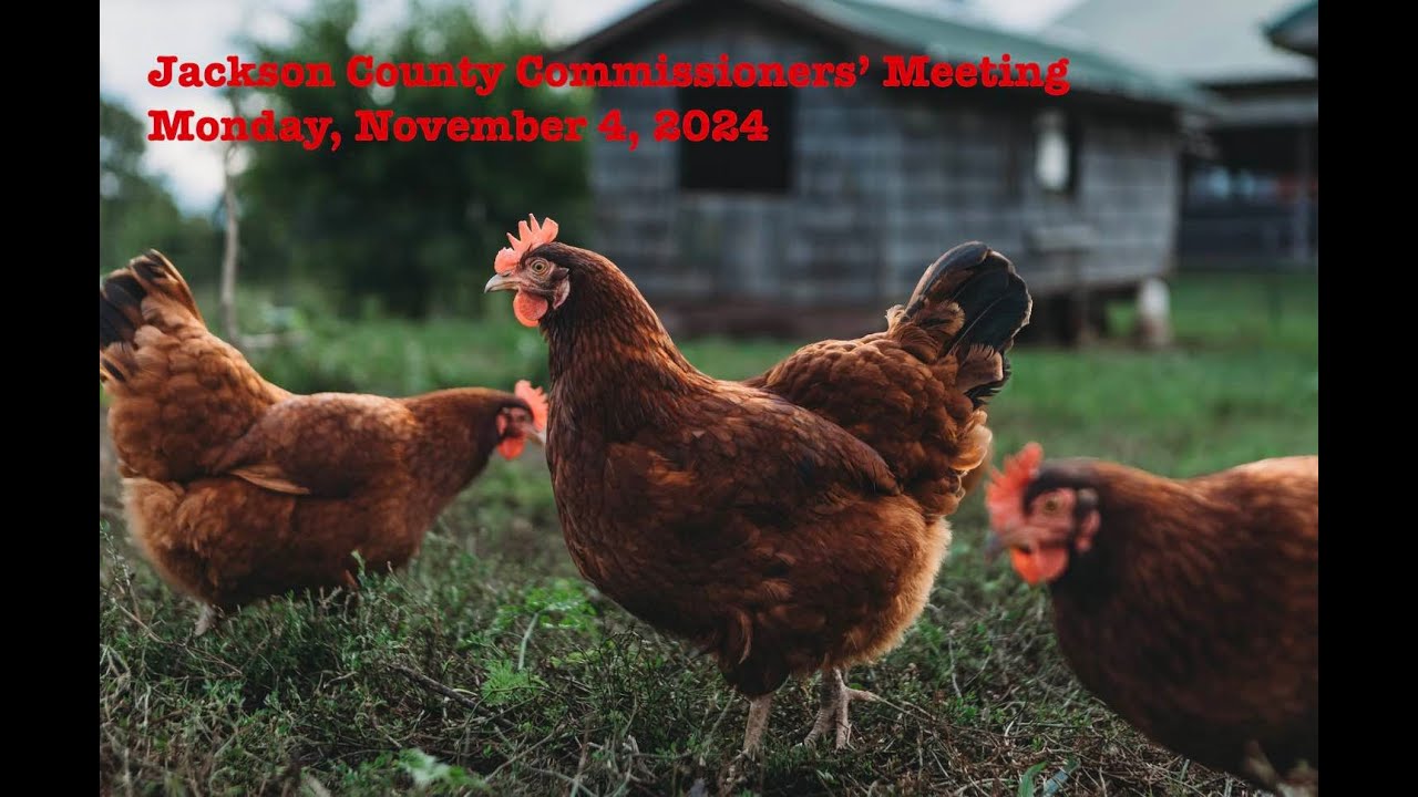 Jackson County Commissioners' Meeting Monday, November 4, 2024. AUDIO ...