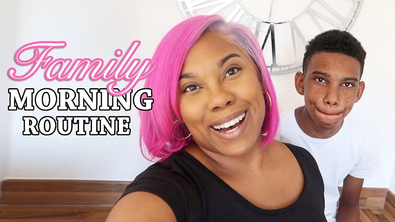 The Williamson Family MORNING ROUTINE | AD - YouTube
