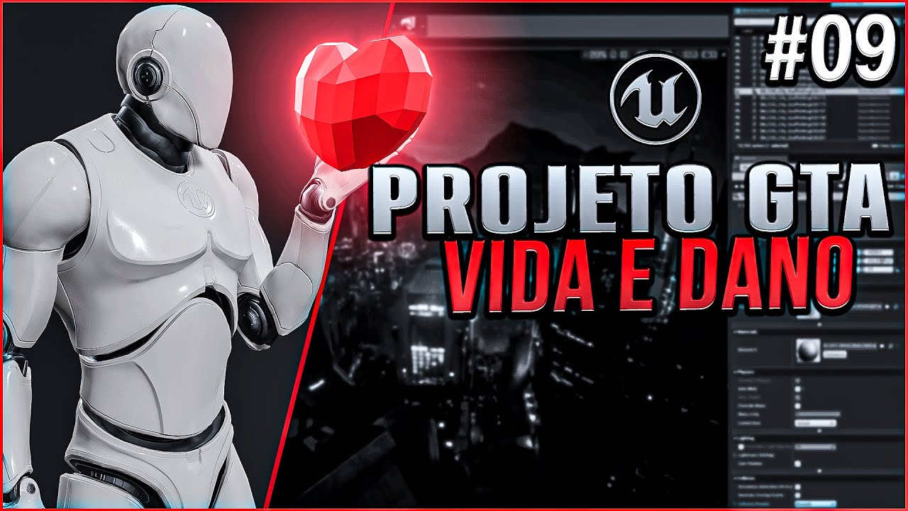 Projeto GTA #09 - Sistema de Vida e Dano - Tutorial UE4 - YouTube