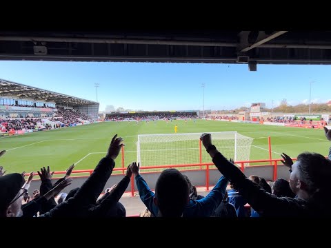 Chesterfield Fans away at Morecambe FC + Darren Oldaker & Jamie Grimes ...