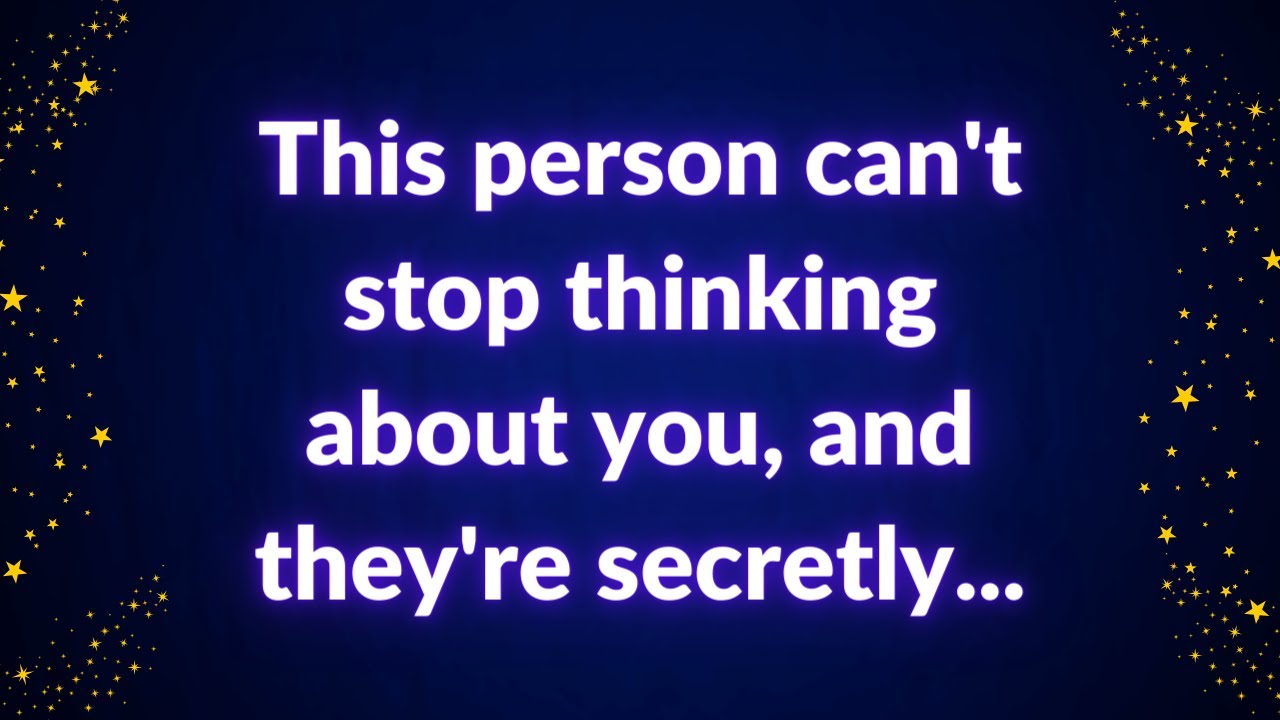 💌 This person can't stop thinking about you, and they're secretly ...