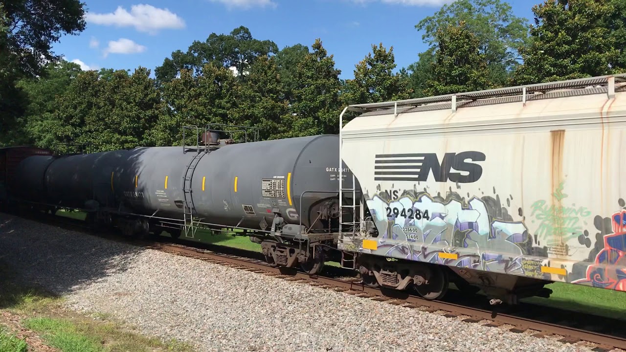 NS 4141 Leads NS 119 Thru Norcross, GA 7/2/18 - YouTube