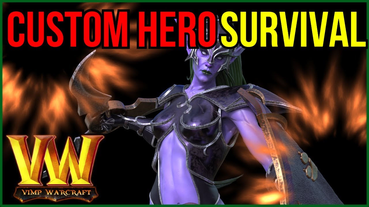 Custom Hero Survival in Warcraft 3 | The Huntress He Tells You not To ...