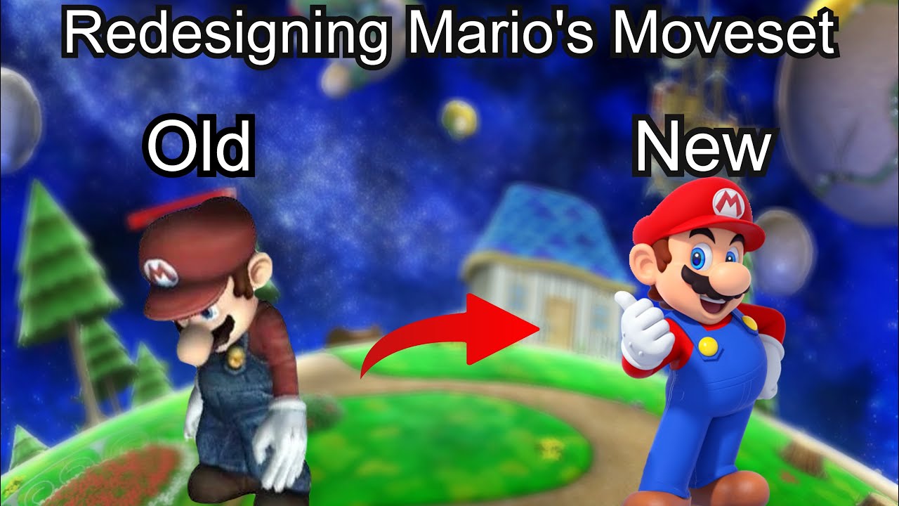 I Redesigned Mario’s Moveset For The Next Smash Game! (Redesigning ...