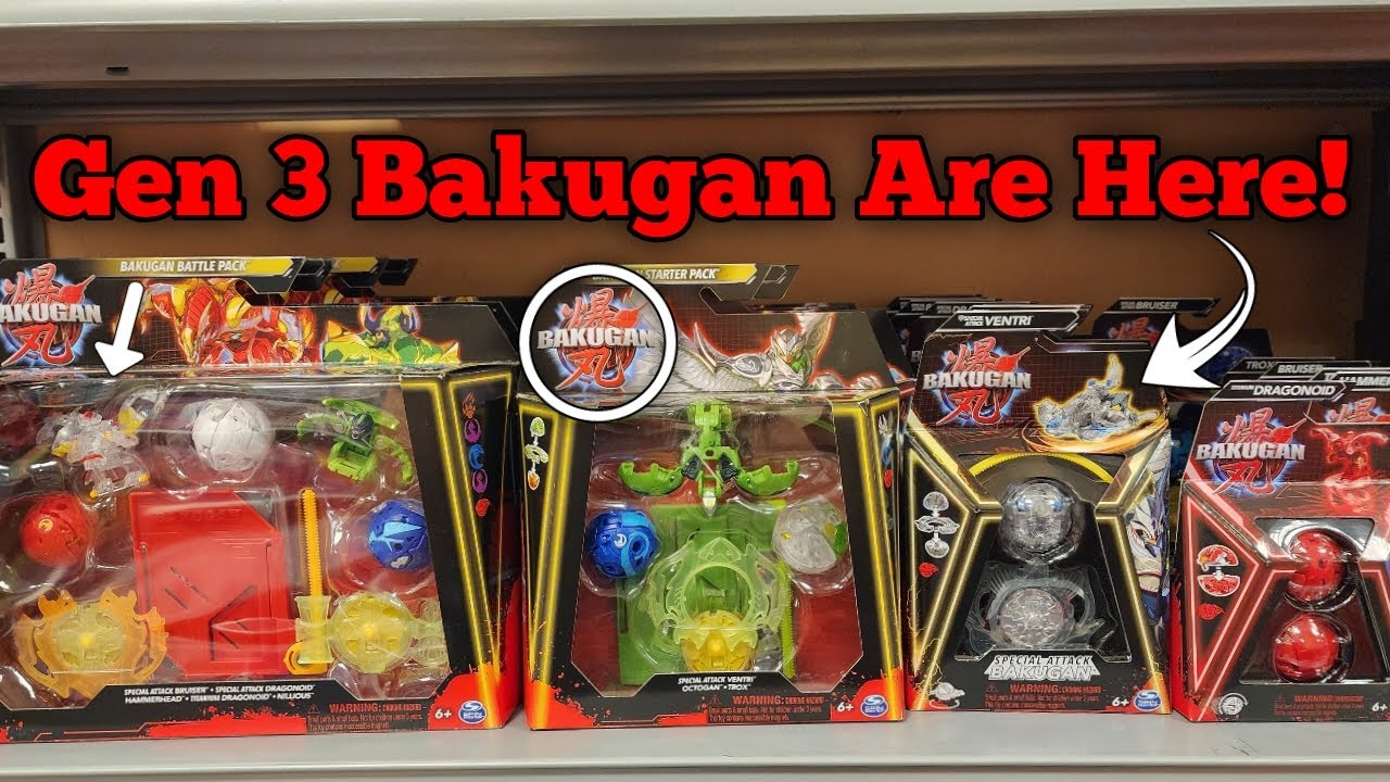 I Found The New Gen 3 Bakugan!!! (Bakugan Hunting) - YouTube
