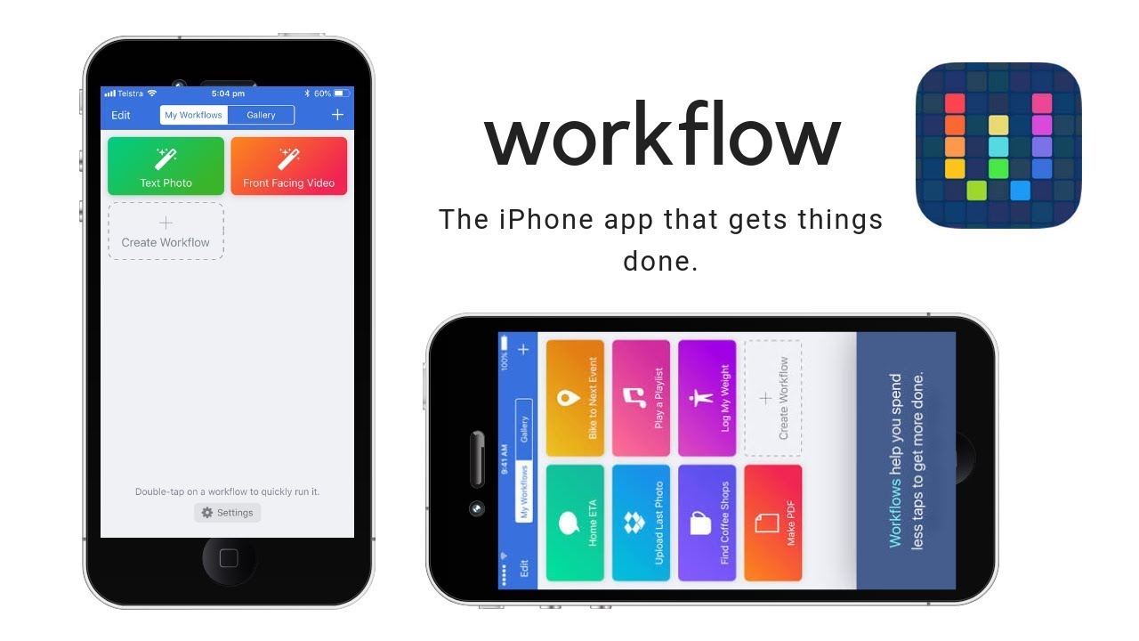 Easy Workflow Automation for iPhone - YouTube