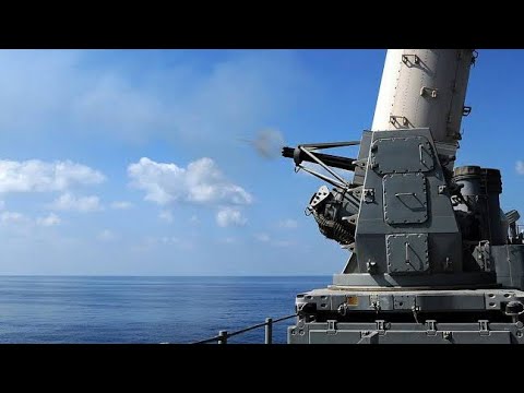 PHALANX CWIS CLOSE IN WEAPON SYSTEM IN ACTION - YouTube
