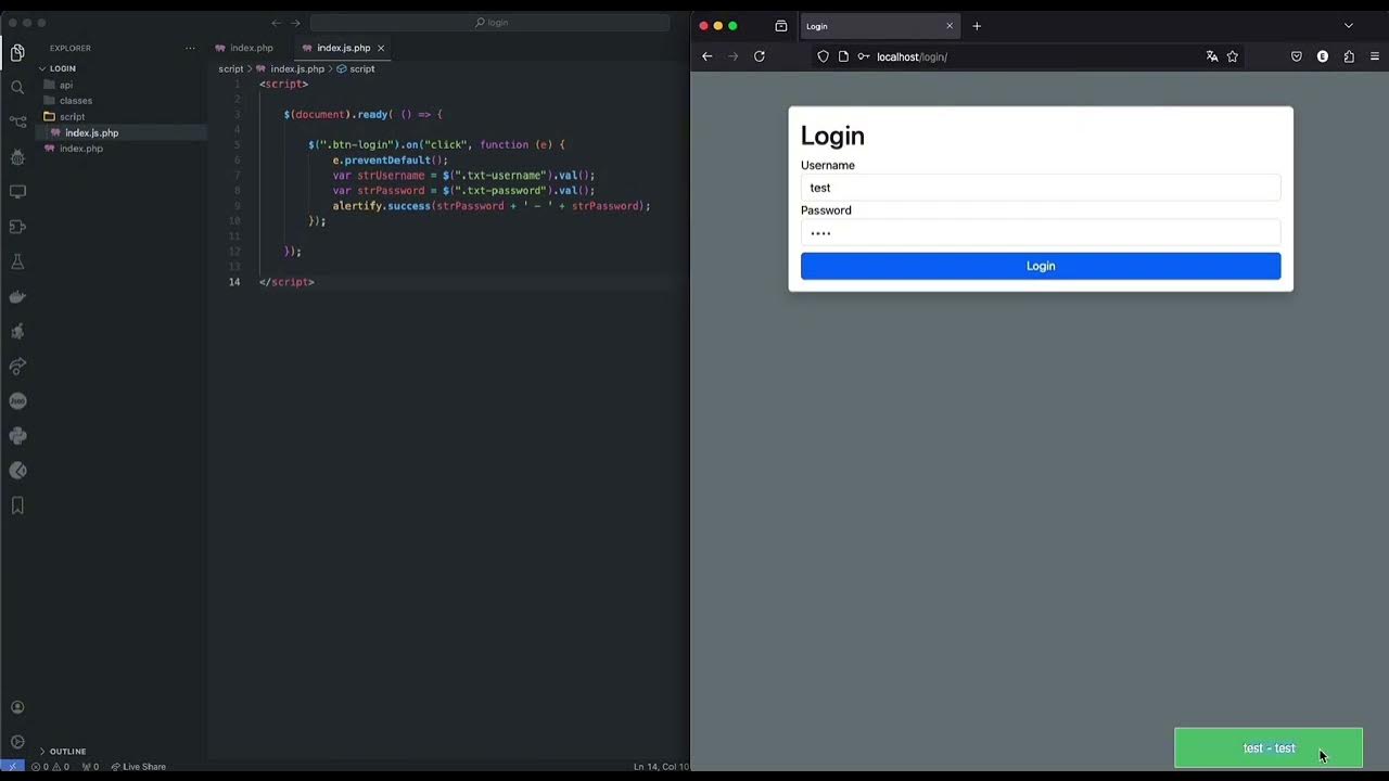 How to create Login System using PHP, MySQL - YouTube