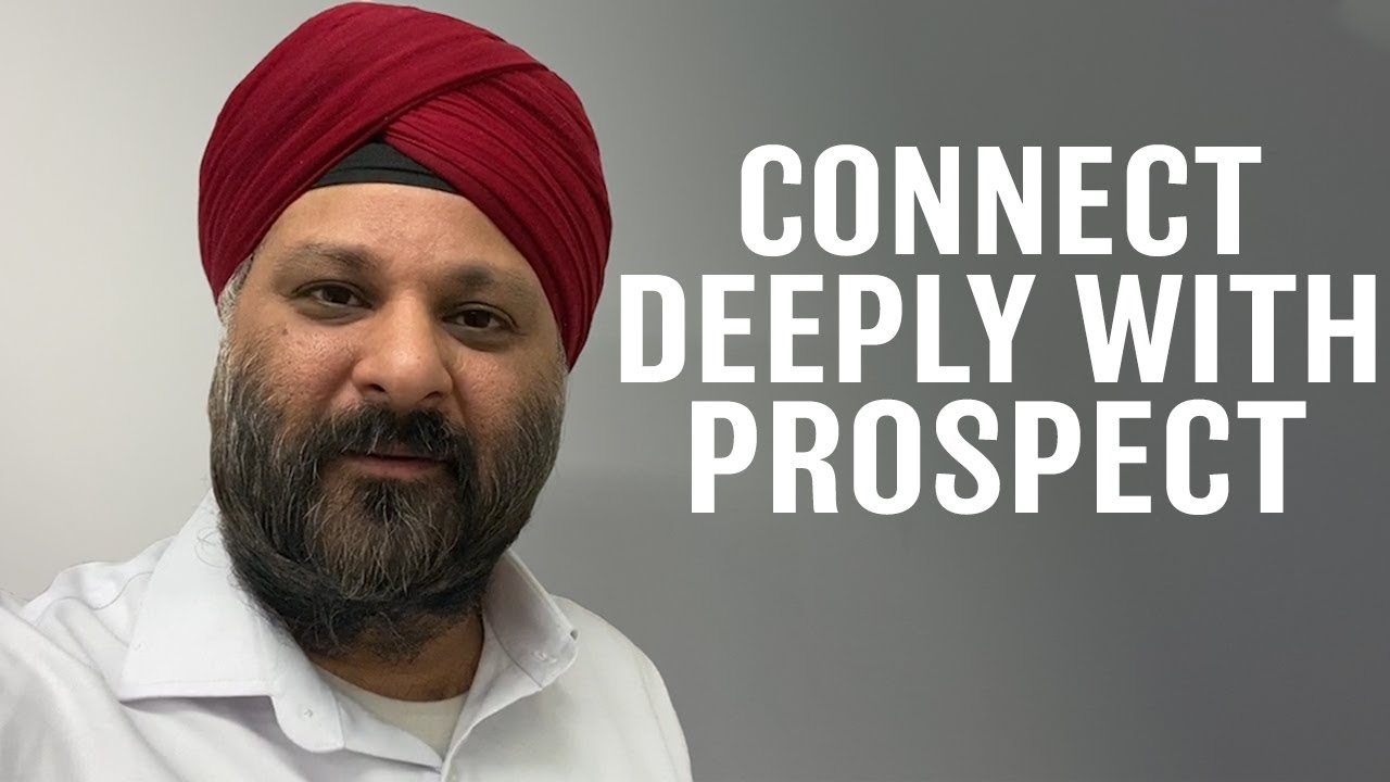 How to Connect With Prospects Without Being Pushy | Dev Sethi Global - YouTube