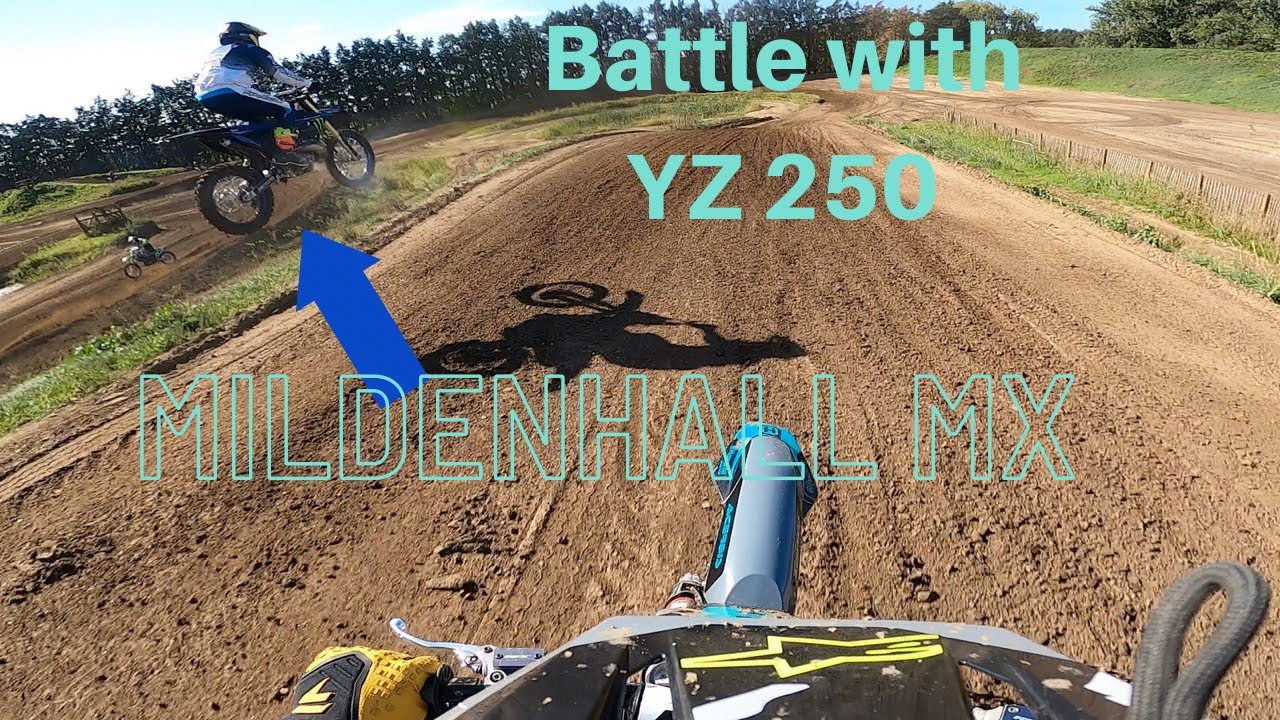 Chasing A YZ 250 | Mildenhall MX Motocross Track - YouTube