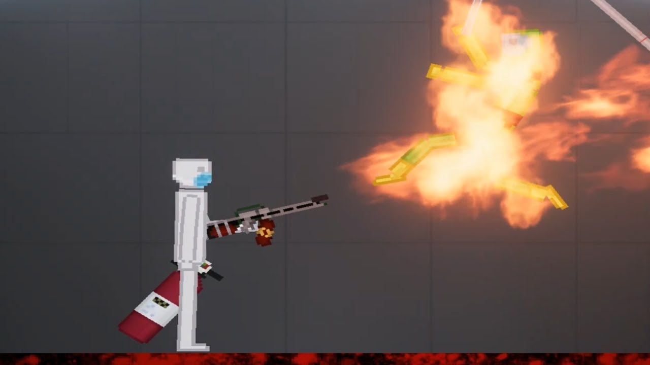 People Playground | Biohazard - Flamethrower - Glock17 Killer | Funny ...