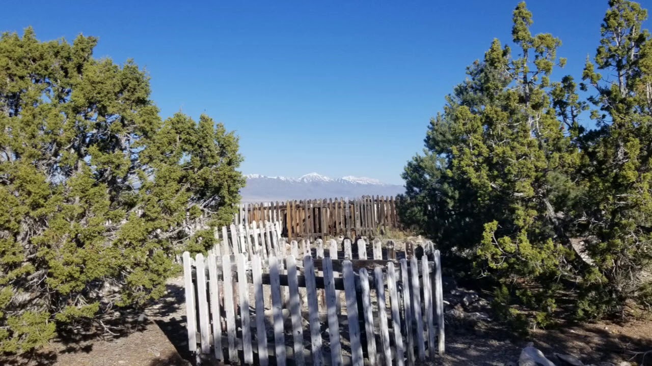 Mercur Utah Ghost Town Cemetery - YouTube