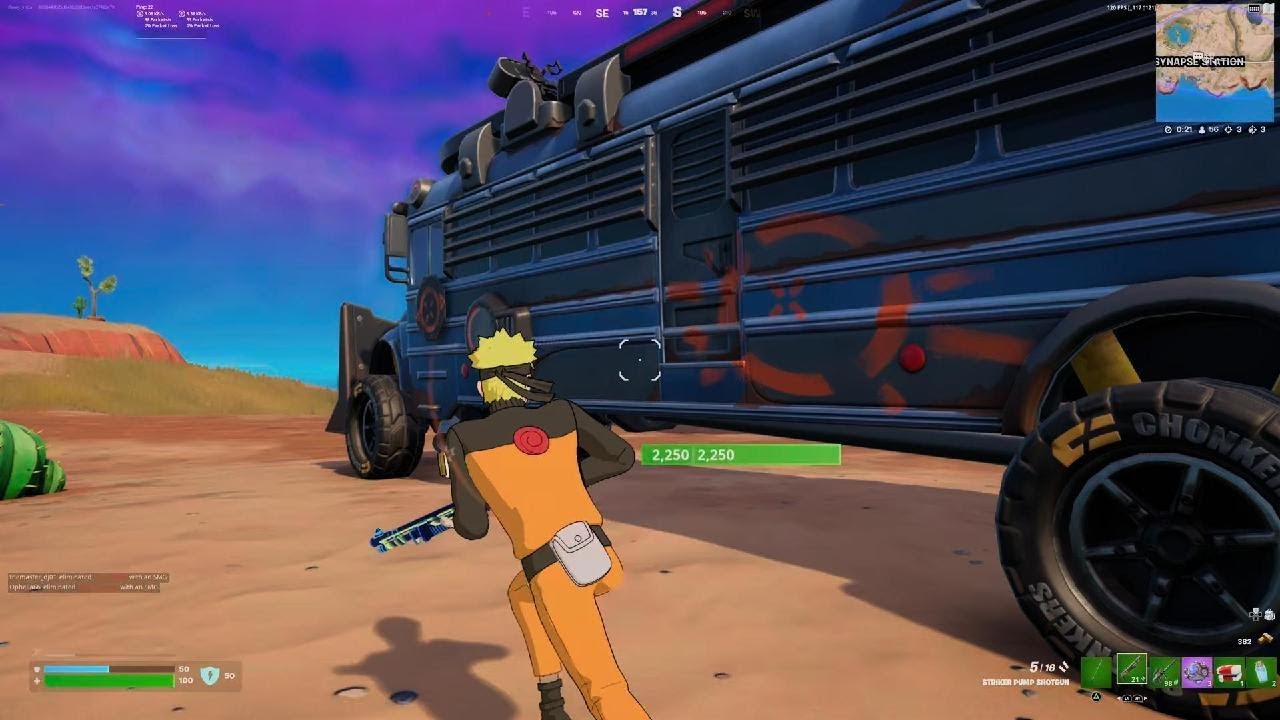 Fortnite armed battle bus - YouTube