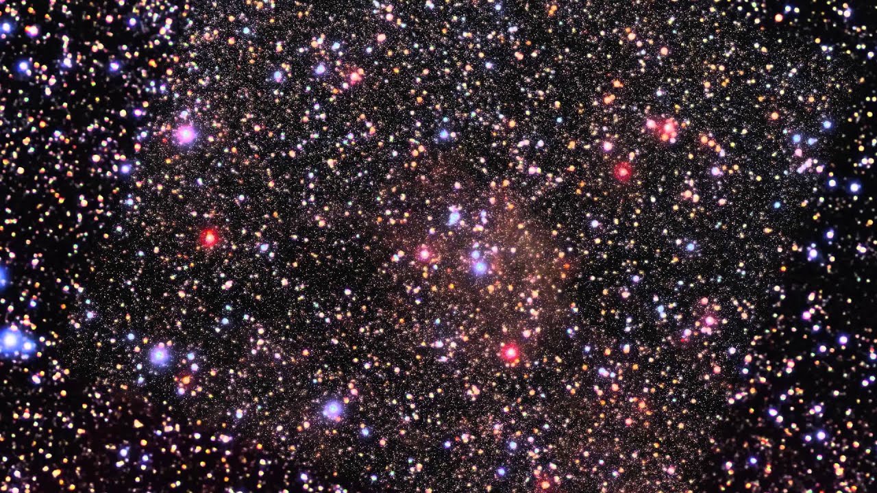 Zooming in on the star cluster NGC 2367 - YouTube