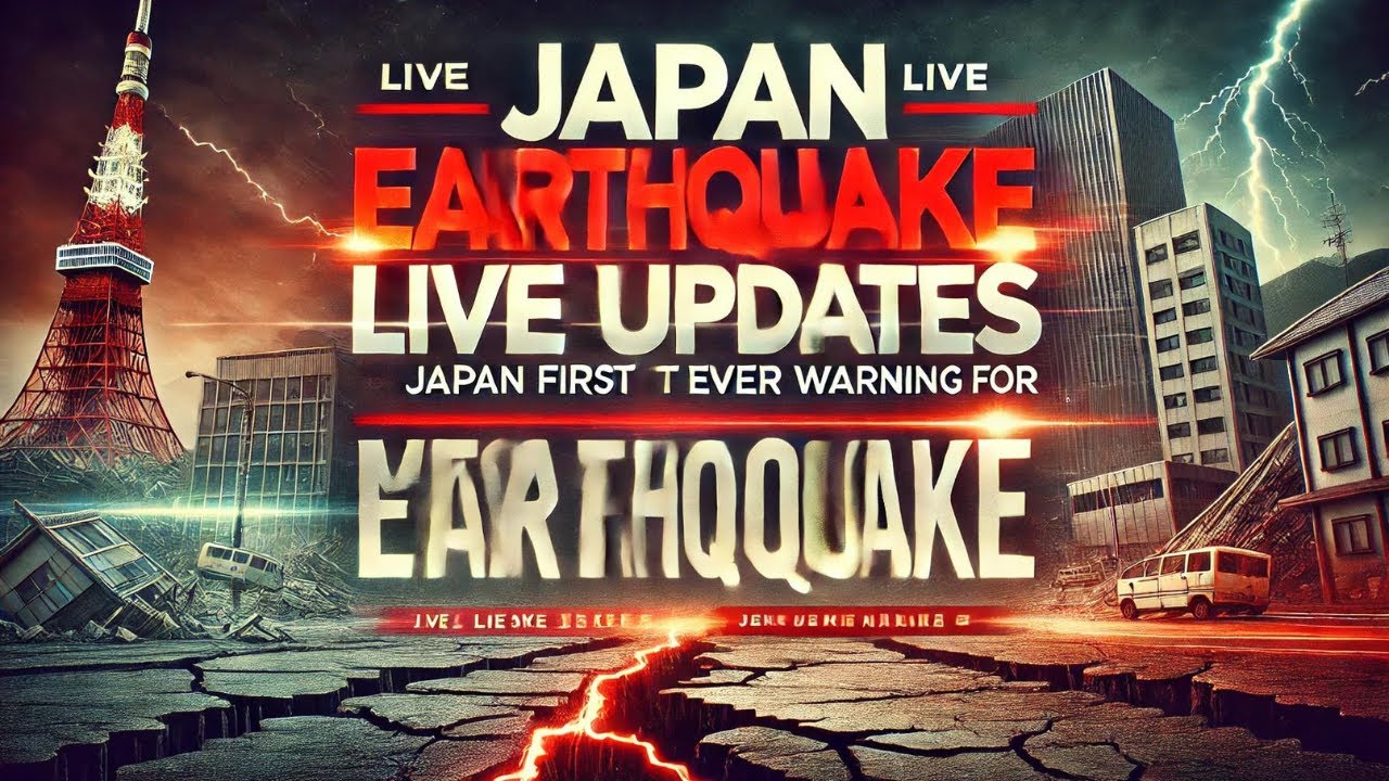 Japan Earthquake Live Updates: Japan Issues First Ever Warning For Mega ...