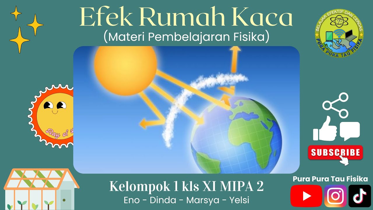 Materi IPA FISIKA Efek Rumah Kaca (Pemanasan Global) Kelas 10 Kurikulum Merdeka - YouTube