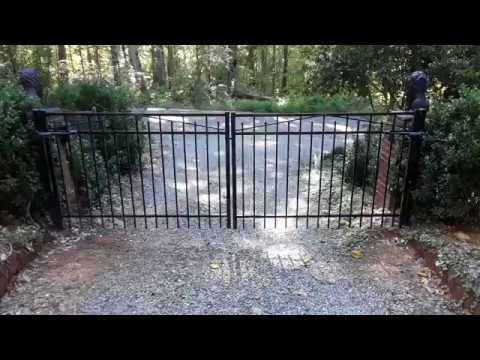 JPSolutions - Dual Swing Remote Driveway Gate Opener 2 - YouTube