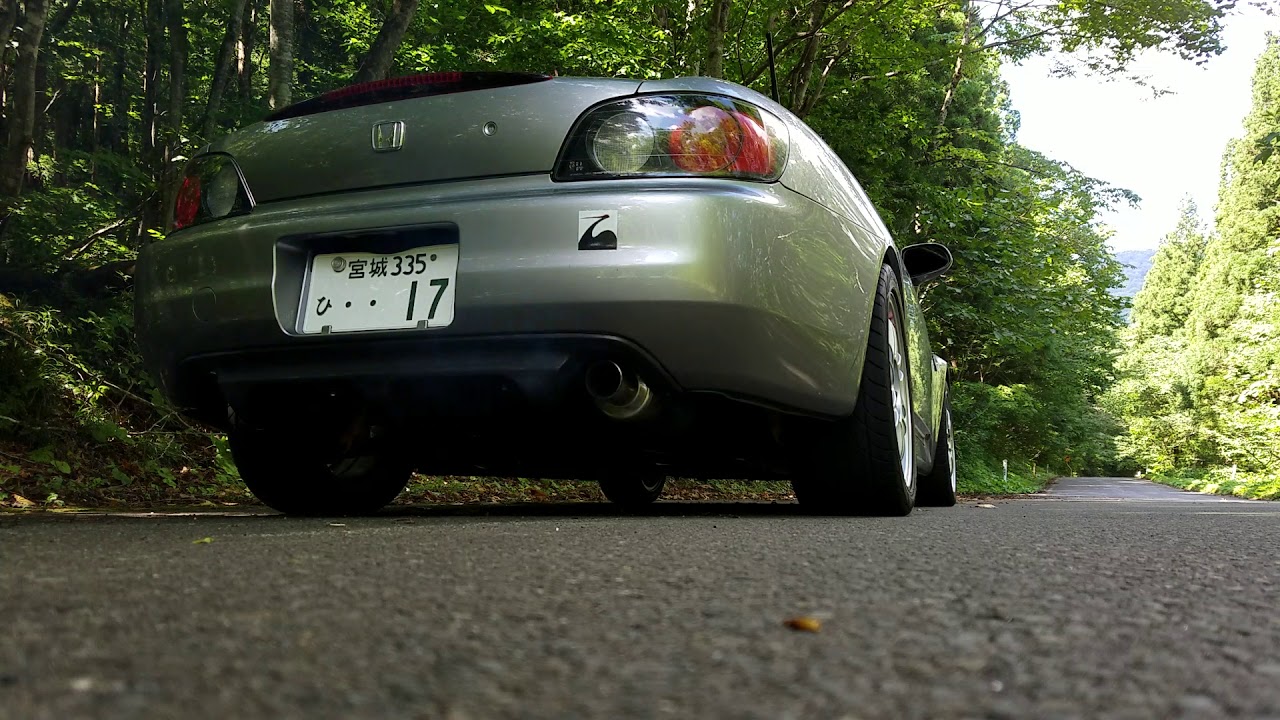 S2000 AP1 SPOON N1 マフラー - YouTube