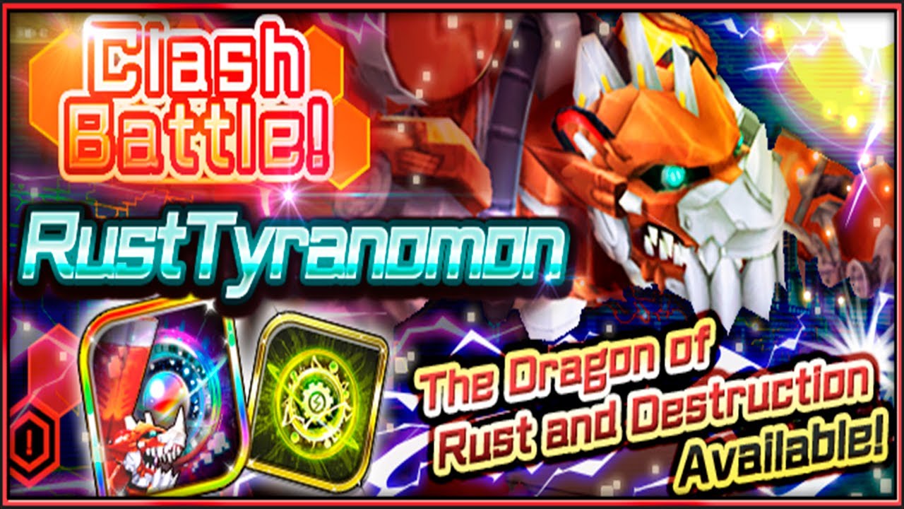 ¡DERROTEMOS A RUSTTYRANOMON! RustTyranomon Clash Battle - Digimon ...