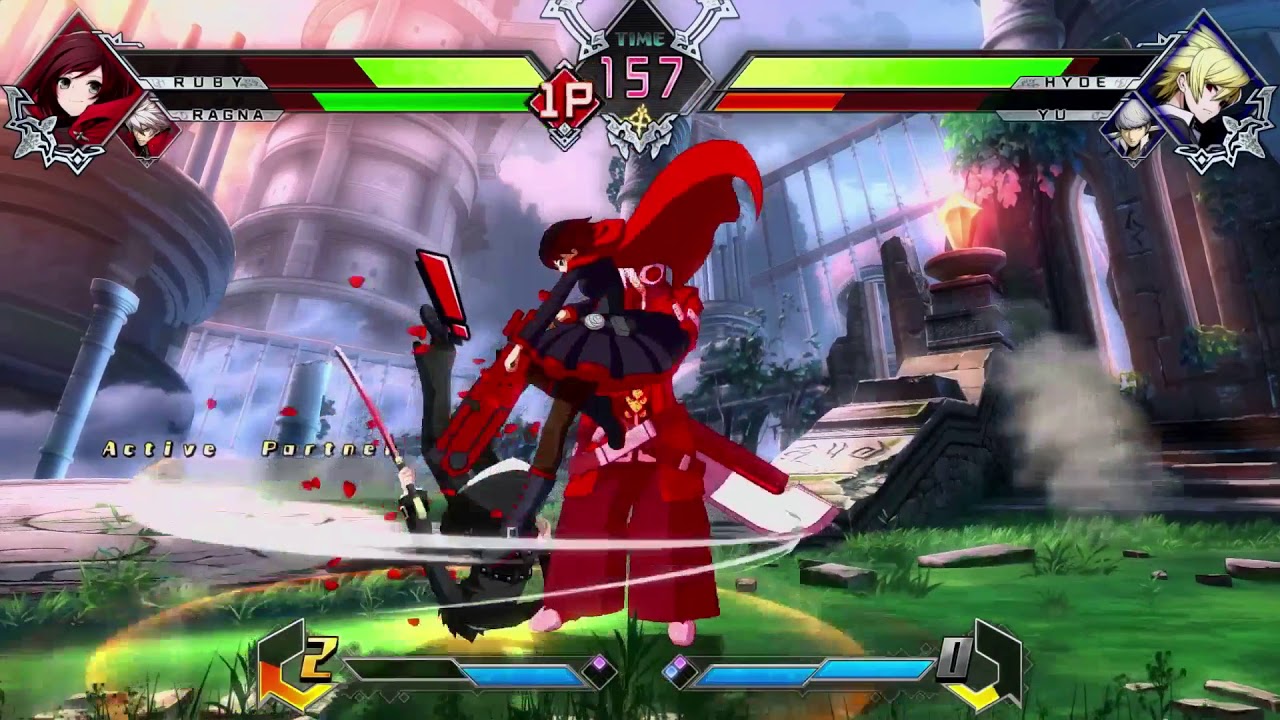 Blazblue Cross Tag Battle Playstation Arena Dev Match 1 - YouTube