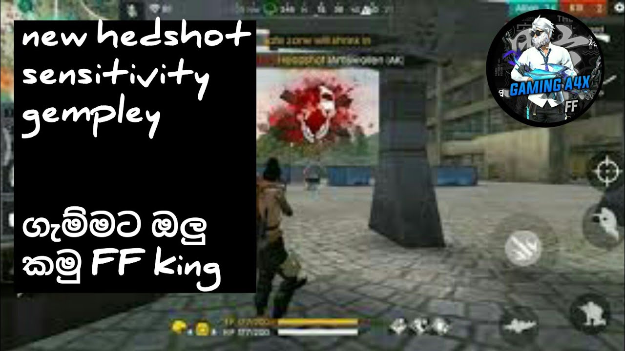 FREEFIRE | GEM PLAY HEDSHOT SENSITIVITY GAMING A4X FF YT - YouTube