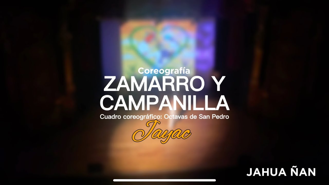 Coreografía: Zamarro y campanilla | Jahua Ñan - UTPL - YouTube