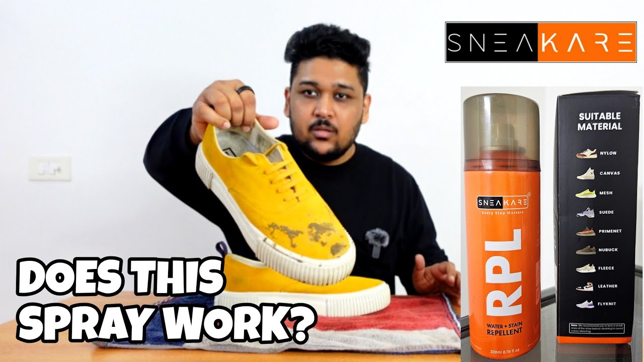 Is this repellent spray from SNEAKARE legit? - YouTube