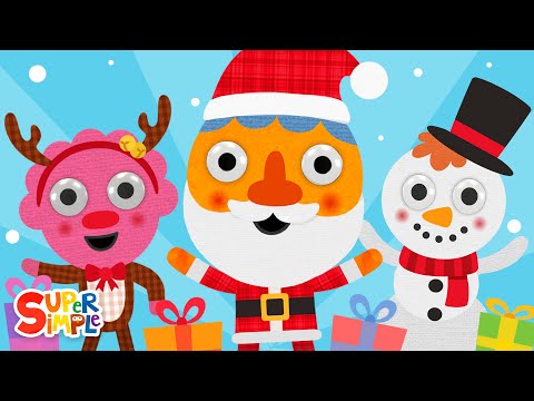 Hello Reindeer, Goodbye Snowman with Noodle & Pals | Kids Christmas Song | Super Simple Songs