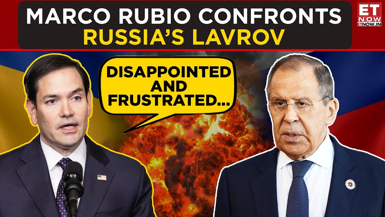 "Disappointed And Frustrated...": Marco Rubio Confronts Russia's Lavrov ...