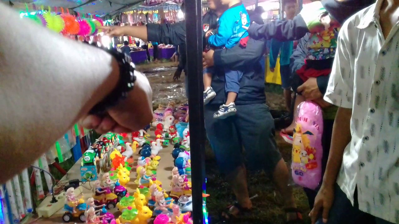 suasanan pasar malam pedan klaten jawatengah 2 - YouTube