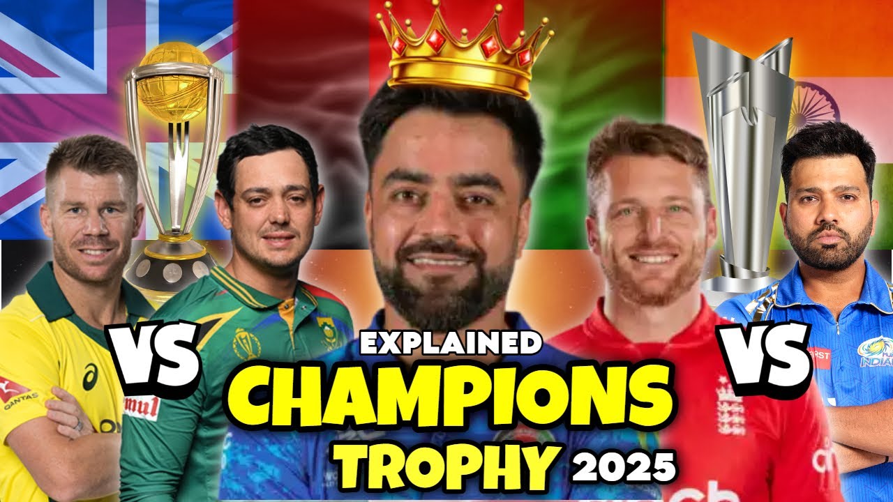 Champions Trophy 2025 Teams, Stars, and Surprises! - YouTube