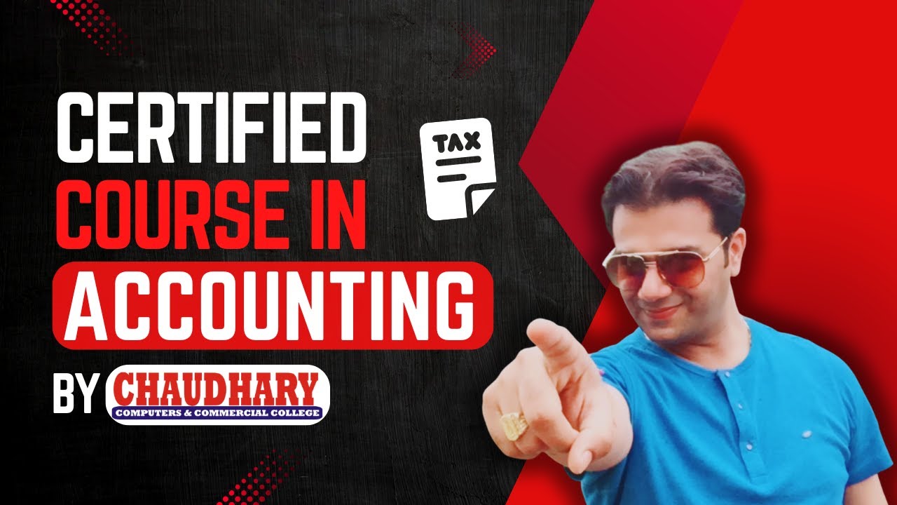 Certified Course in Accounting - Accounting Crash Course in Detail | By ...