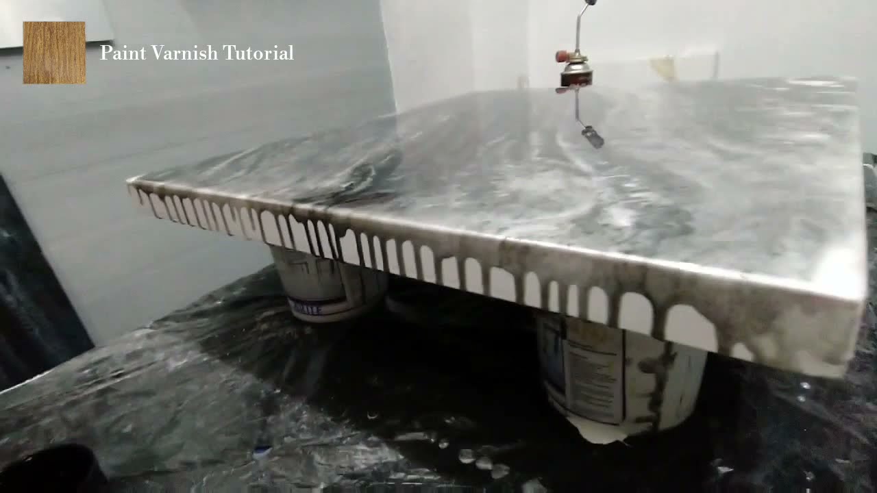 Pallet Wood Metallic Epoxy Top Coffee Table - YouTube