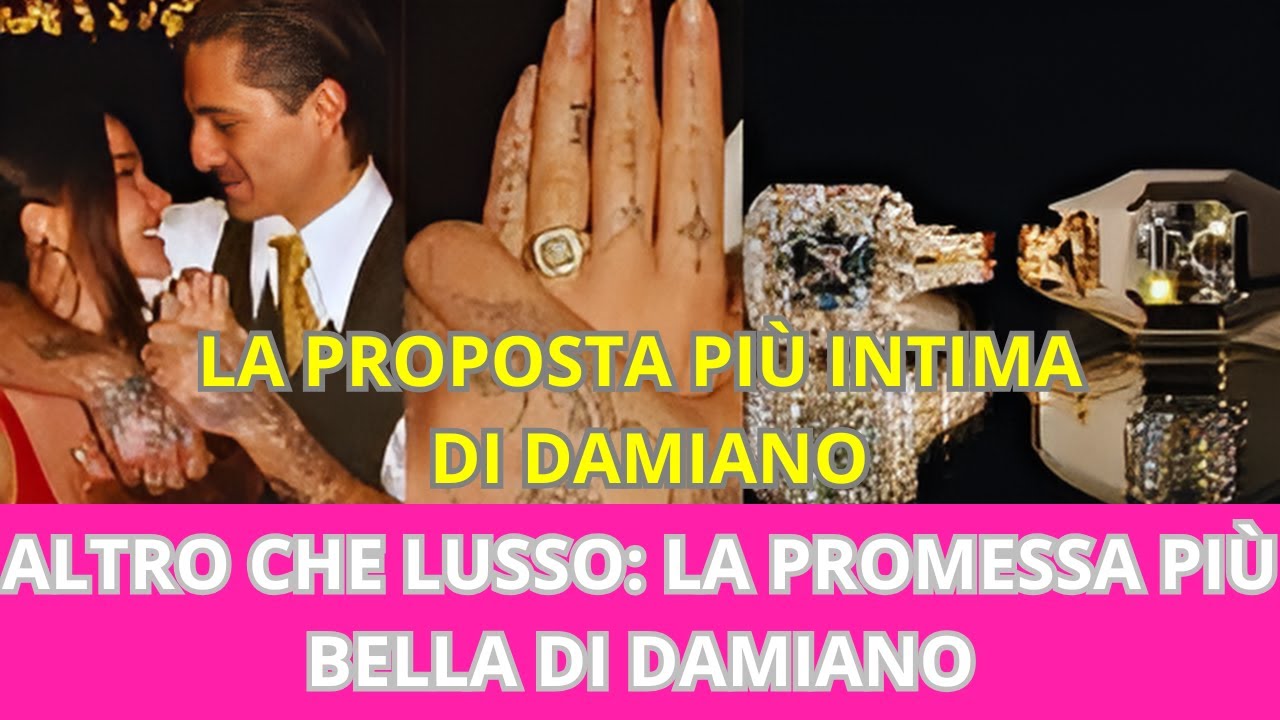 ALTRO CHE LUSSO: LA PROMESSA PIÙ BELLA DI DAMIANO - YouTube