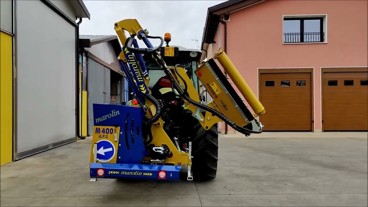 Marolin M400S APS maaiarm / Marolin bras de fauche M400S APS - YouTube