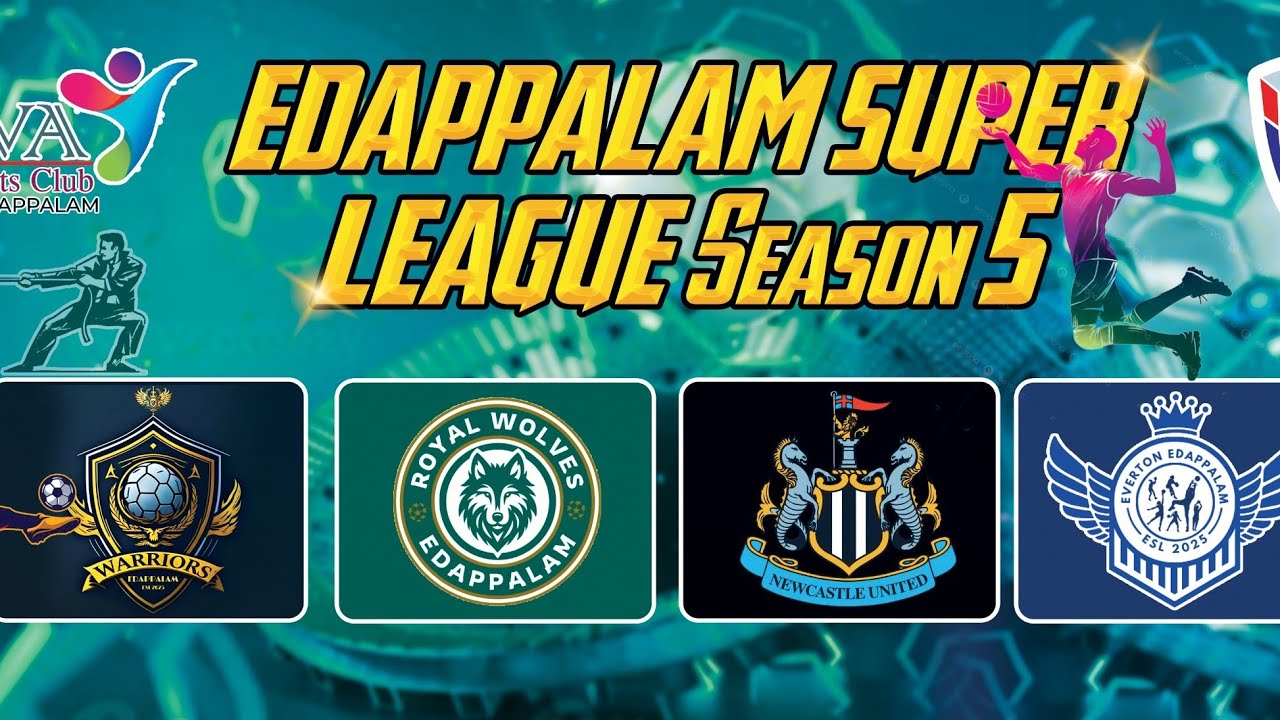 EDAPPALAM SUPER LEAGUE 2025 - FOOTBALL ⚽( DAY 02 ) - YouTube
