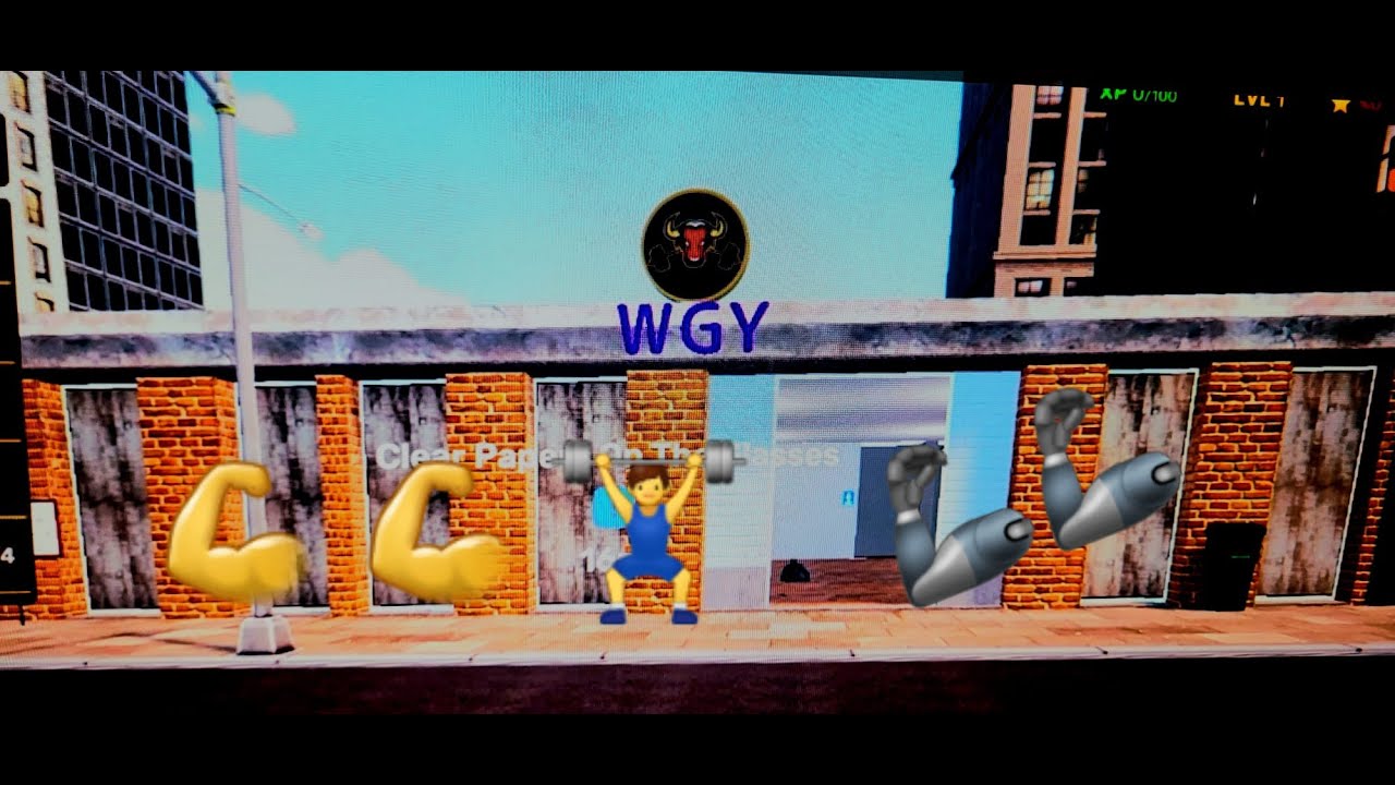 AM DESCHIS O SALA DE FORTA ( GYM SIMULATOR ) - YouTube