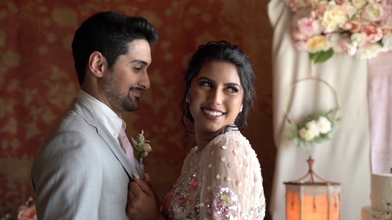 Hadia + Basil's Afghan and Palestinian Engagement Party - YouTube